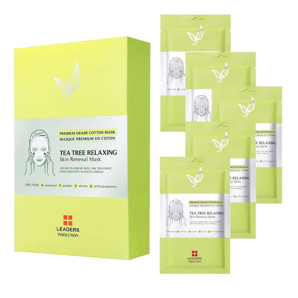 Leaders Insolution Tea Tree Relaxing Skin Renewal Mask | Soothing ...