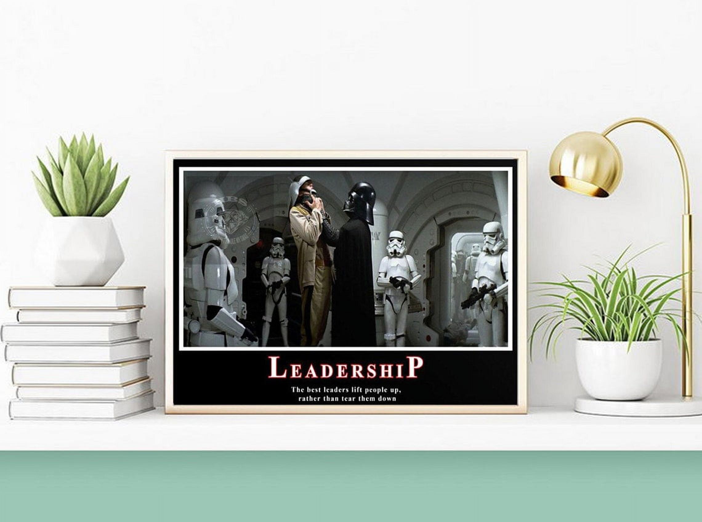 Leadership Poster, Leadership Darth Va.der Poster For Fan Star Movie ...