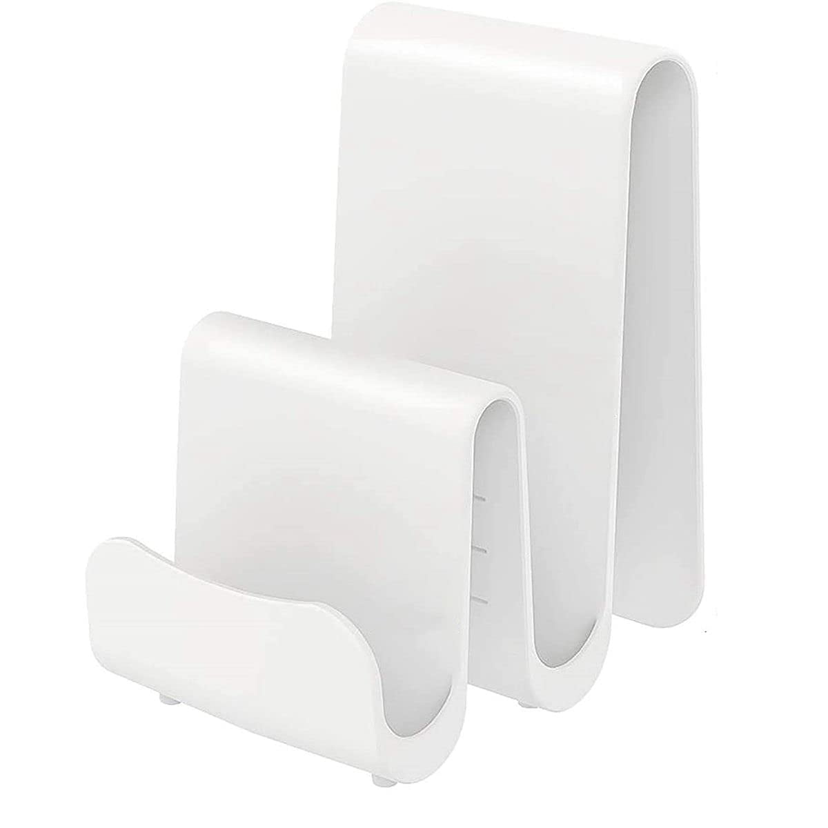 Leadigol Multifunction 2-Layer Pot Lid Holder Organizer, Plastic Wavy ...