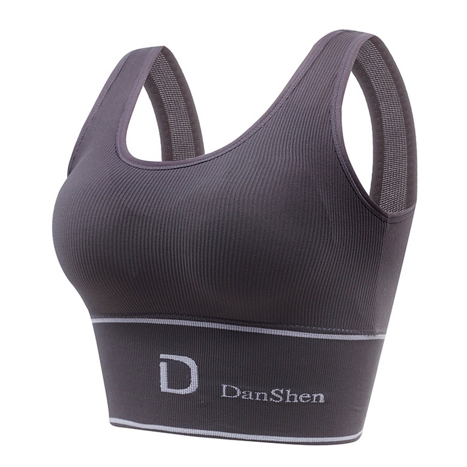 Leadmall Women Open Back Sports Bra Sports Bras Beautiful Back Letter U ...