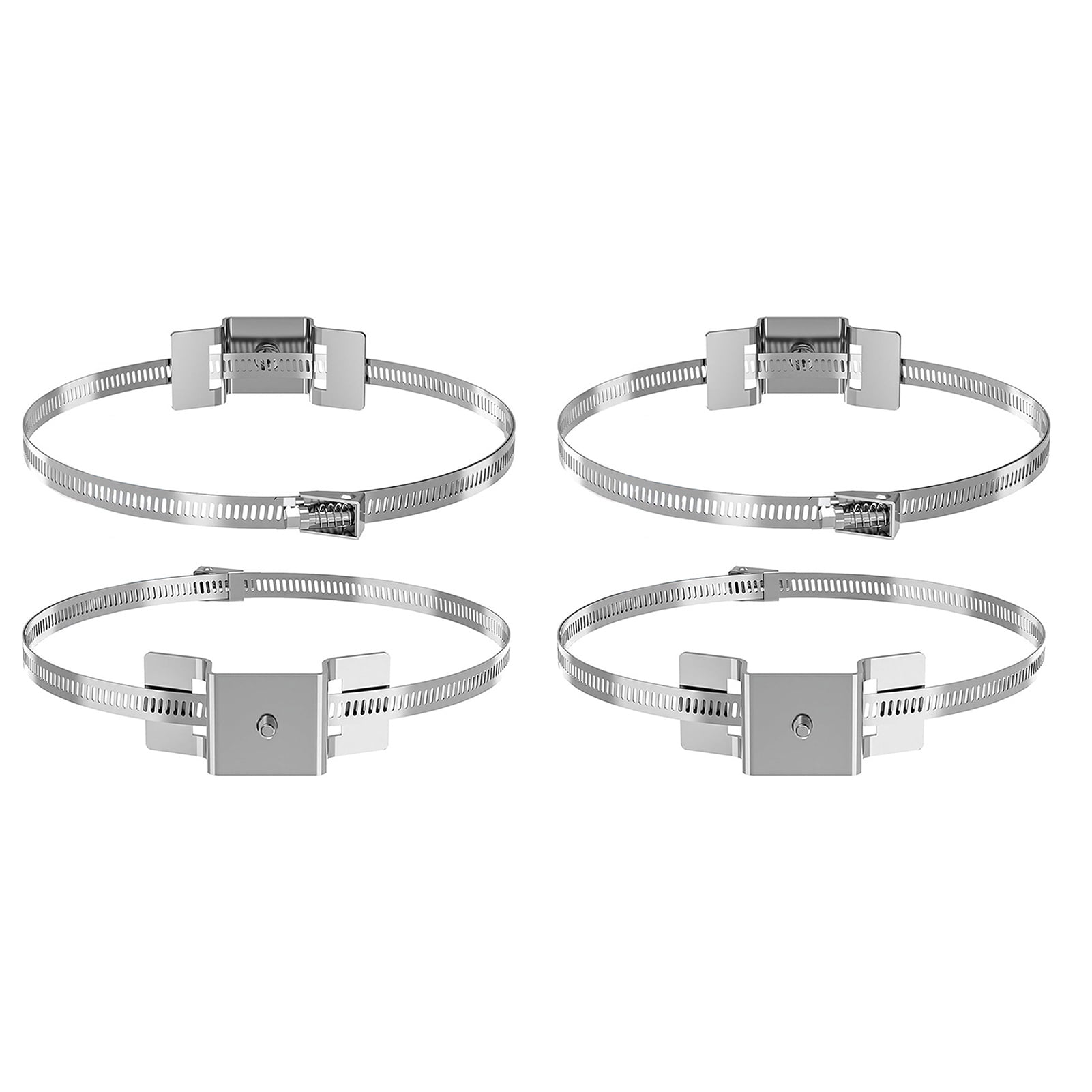 Leadrop 1/2 Sets Adjustable Sign Mounting Bracket with Bolts Straps ...