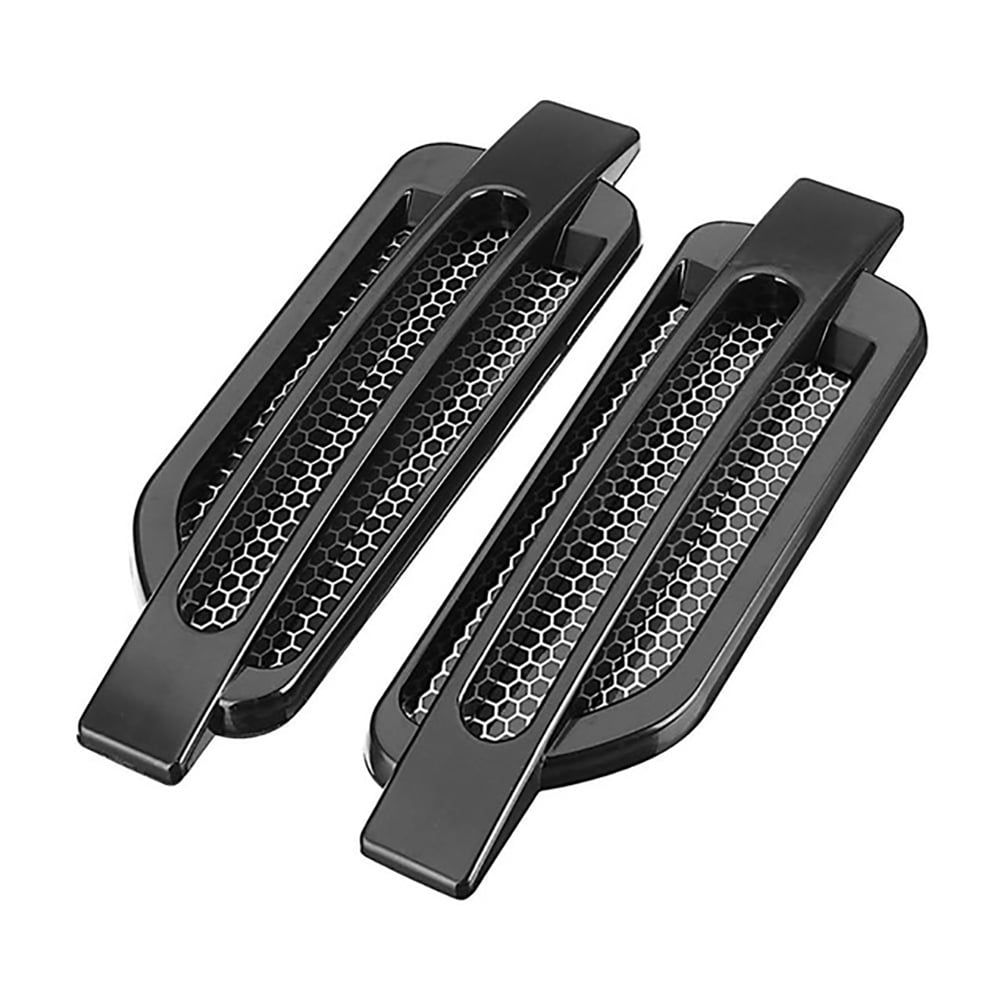 Leadrop 1 Pair Car Hood Side Air Flow Vent Cover Intake Grille Duct ...
