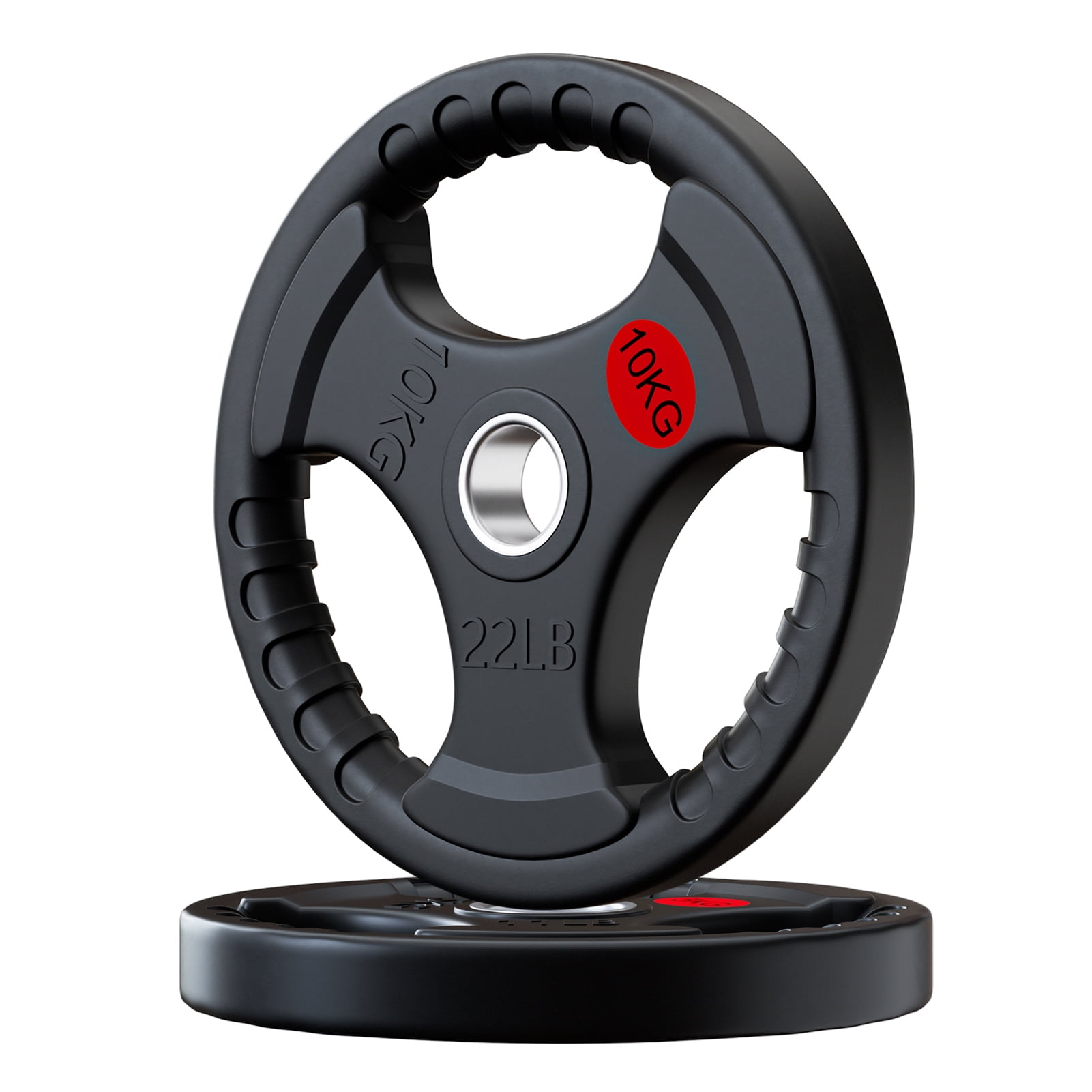 Leadrop 1 Pair Weight Plates 2 Inch Rubber Grip Weight Plates for ...