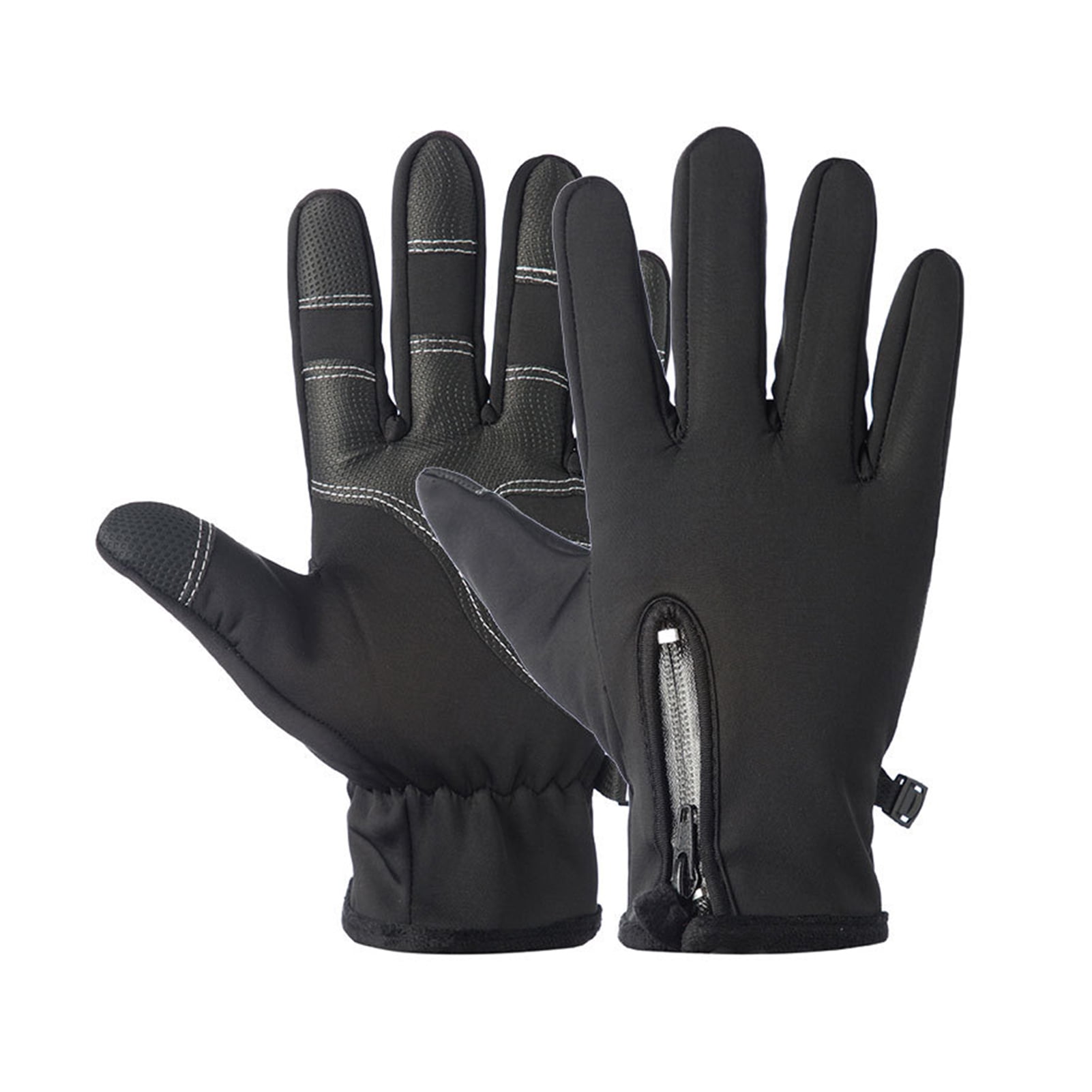 Leadrop 1 Pair Winter Cycling Gloves Windproof Waterproof Touchscreen Gloves Great Grip Palm ...
