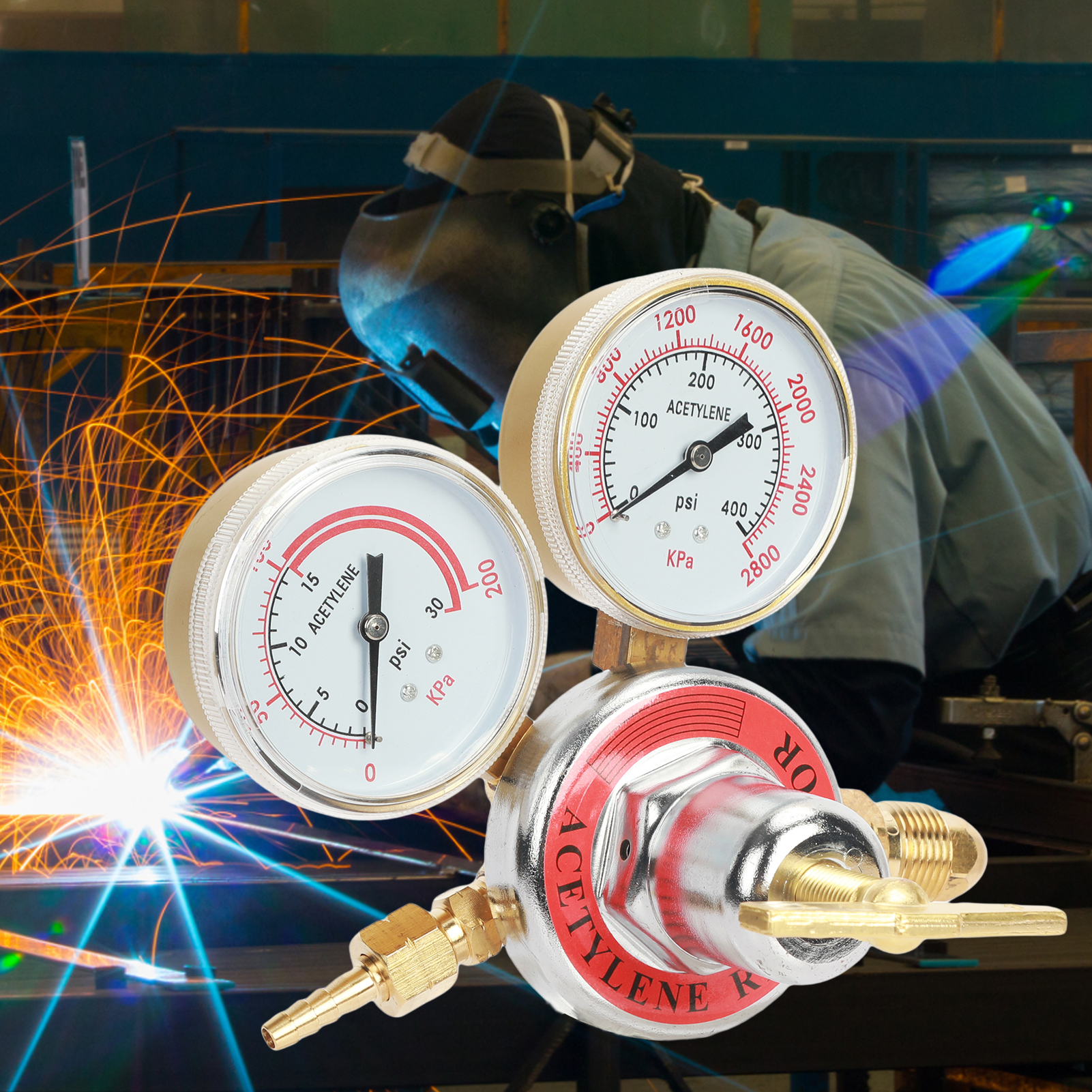 Leadrop 1 Set Oxygen Regulator Single Stage Structure Wide ...