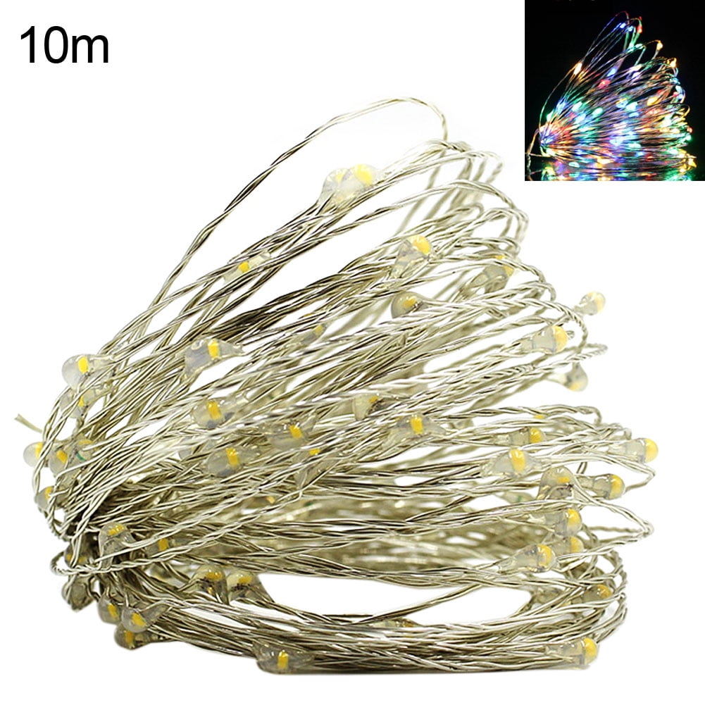 Leadrop 1m 2m 3m 5m 10m LED Copper Wire Starry String Lights DIY Home ...