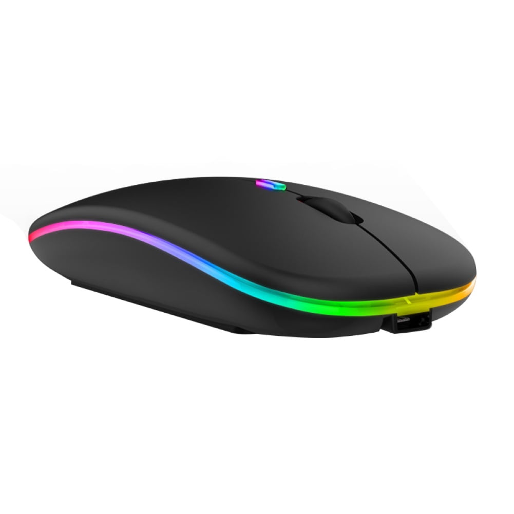 Leadrop 2.4G Wireless Bluetooth-compatible LED Mice USB Ergonomic ...