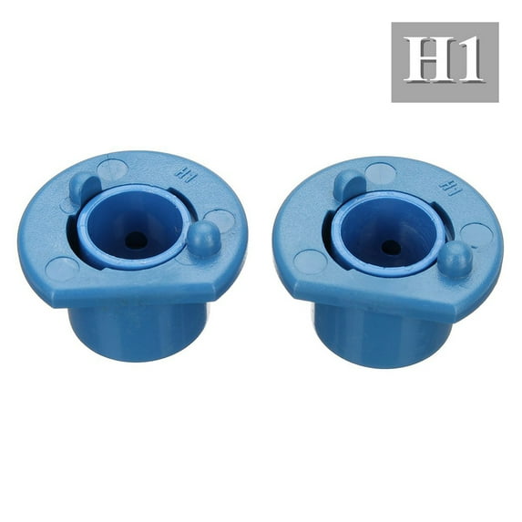 Leadrop 2Pcs LED Headlight Lamp Bulb Base Adapter Sockets Retainer ...