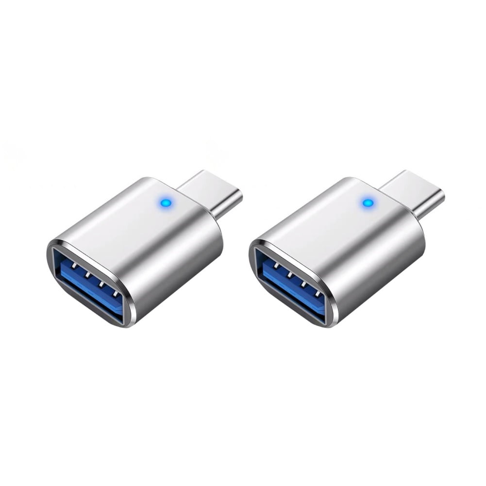 Leadrop 2Pcs USB 3.1 Female to Type-C Male Converter OTG Data Sync ...