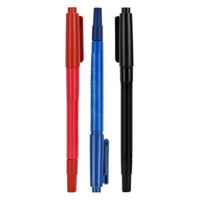 Leadrop 3Pcs Double Ends Temporary Ink Skin Marker Pen Tattoo Supplies ...