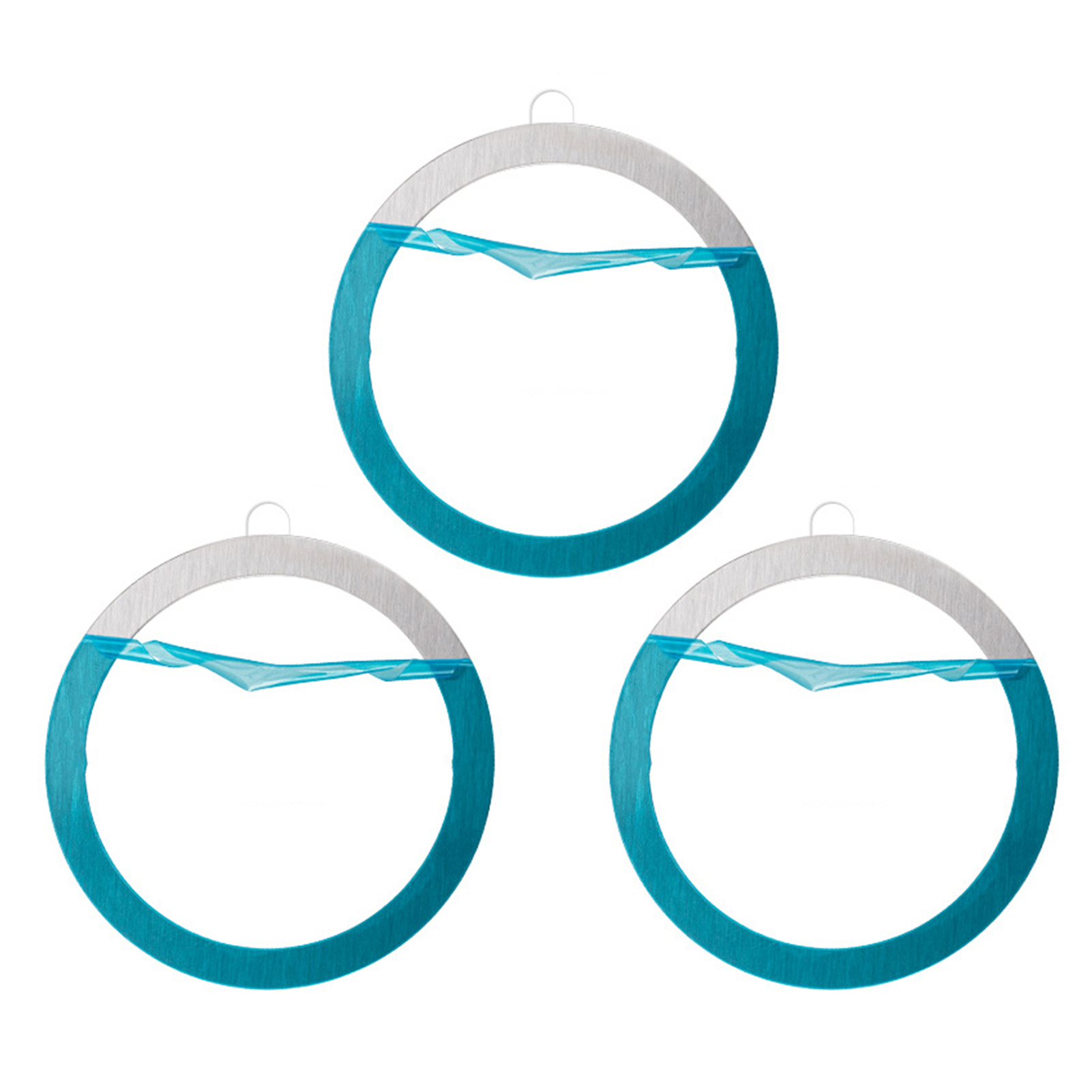 Leadrop 3Pcs Stainless Steel Magnetic Rings Universal Metal Magnetic ...