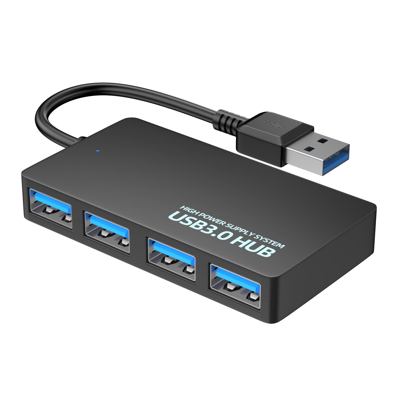 Leadrop 4-Port USB 3.0 Hub Ultra-Thin Expand PC Connectivity Extra ...