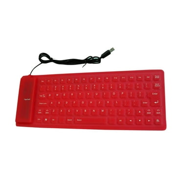 Anself Mini Wired USB Keyboard 78 Keys Small Waterproof Keyboard for ...
