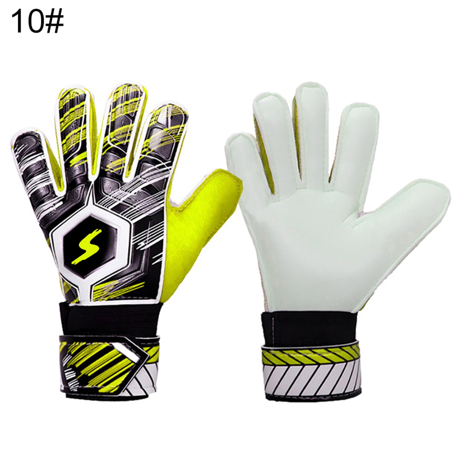 Leadrop Adult Kids Football Soccer Goalkeeper Goalie Full Finger Hand ...