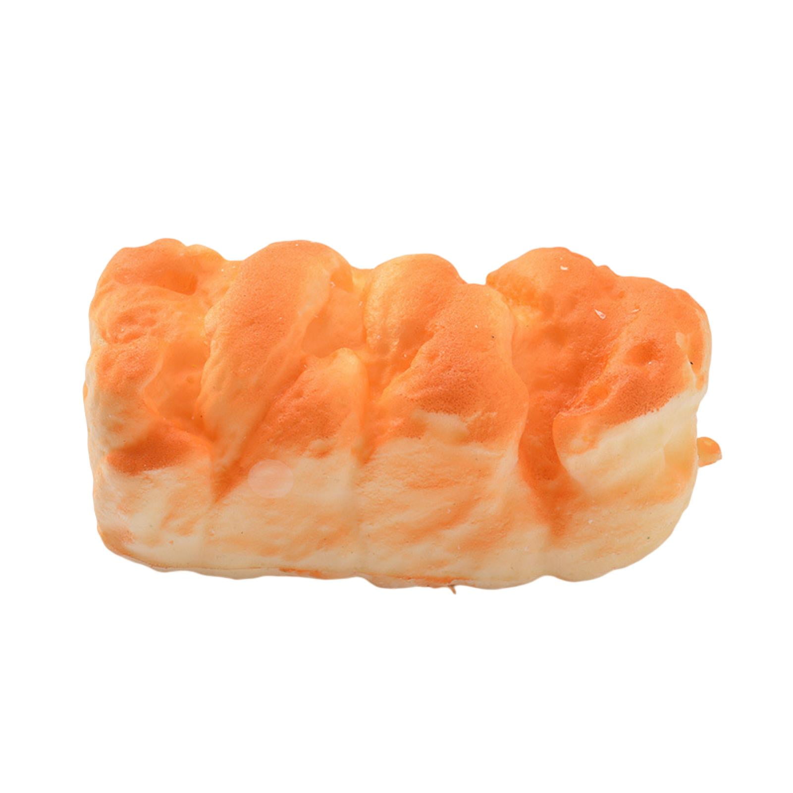 Leadrop Artificial Cake Realistic Faux Leather Fake Bread Hamburger ...