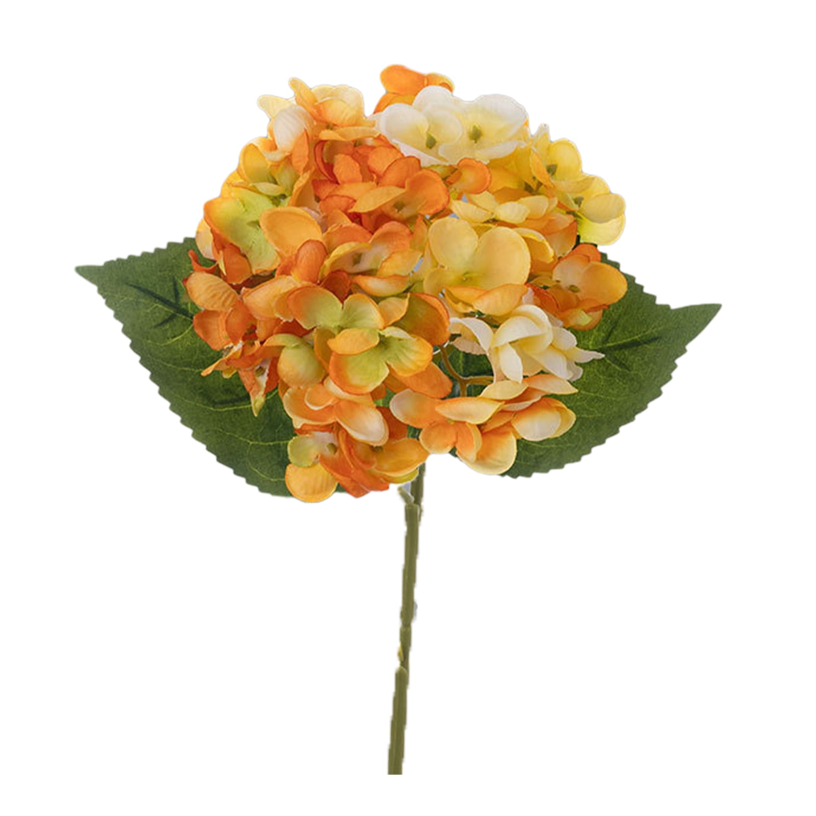 Leadrop Artificial Hydrangea Flowers Faux Hydrangea Blooms with Stem UV ...