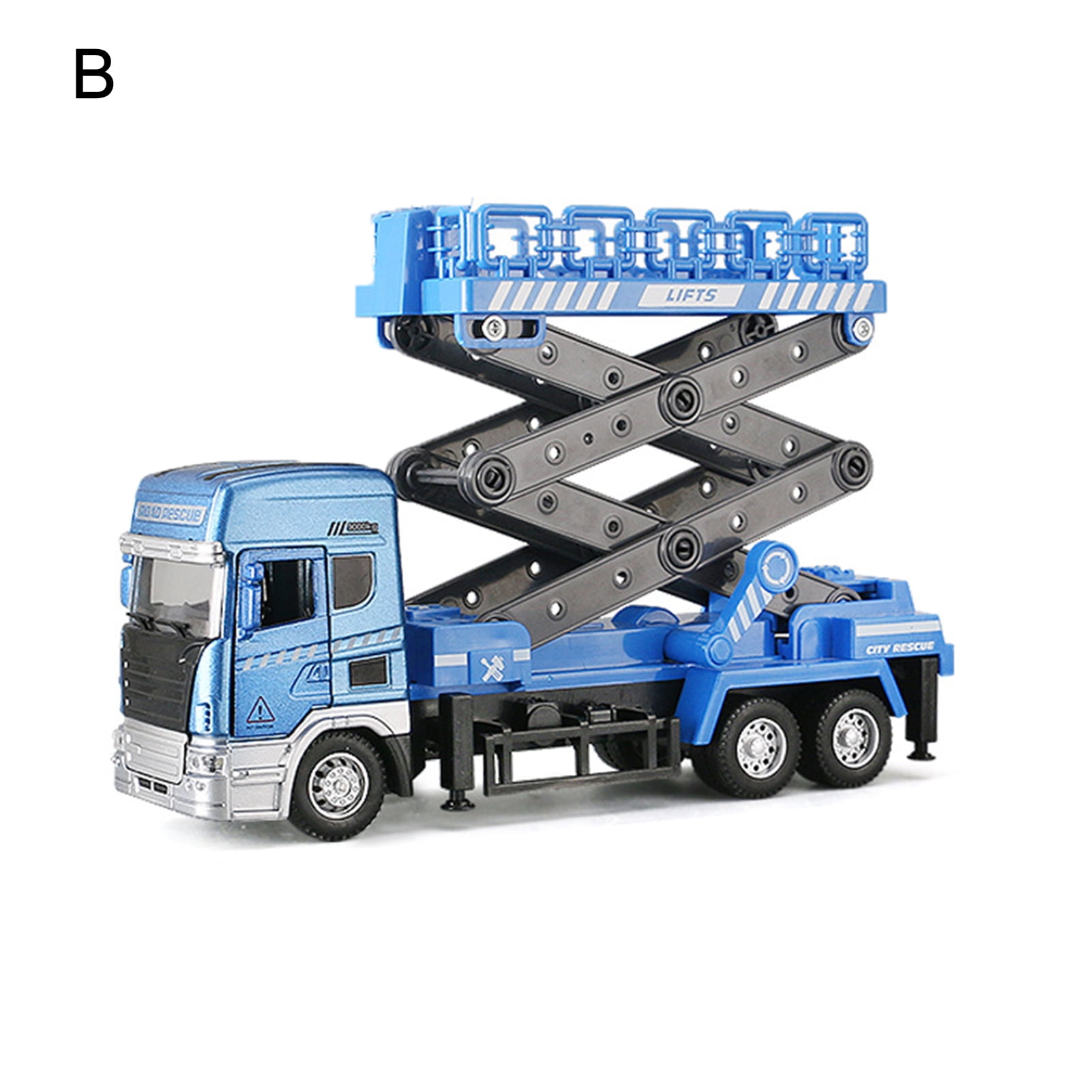 Leadrop Auto Toy Polished Smoothly Fun Realistic Rescue Crane Children ...