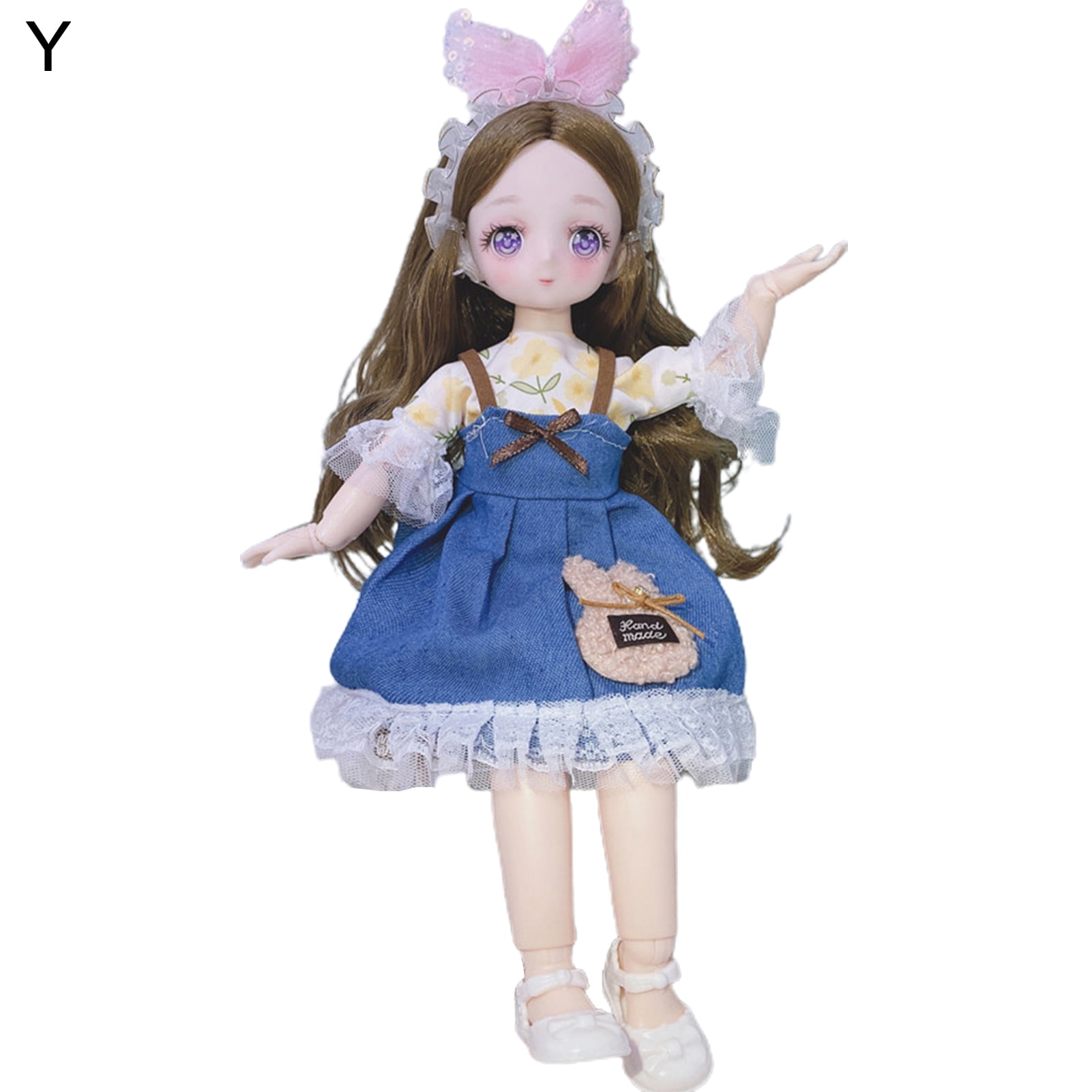 Leadrop BJD Doll Lovely Collectible Comfortable to Touch Two ...