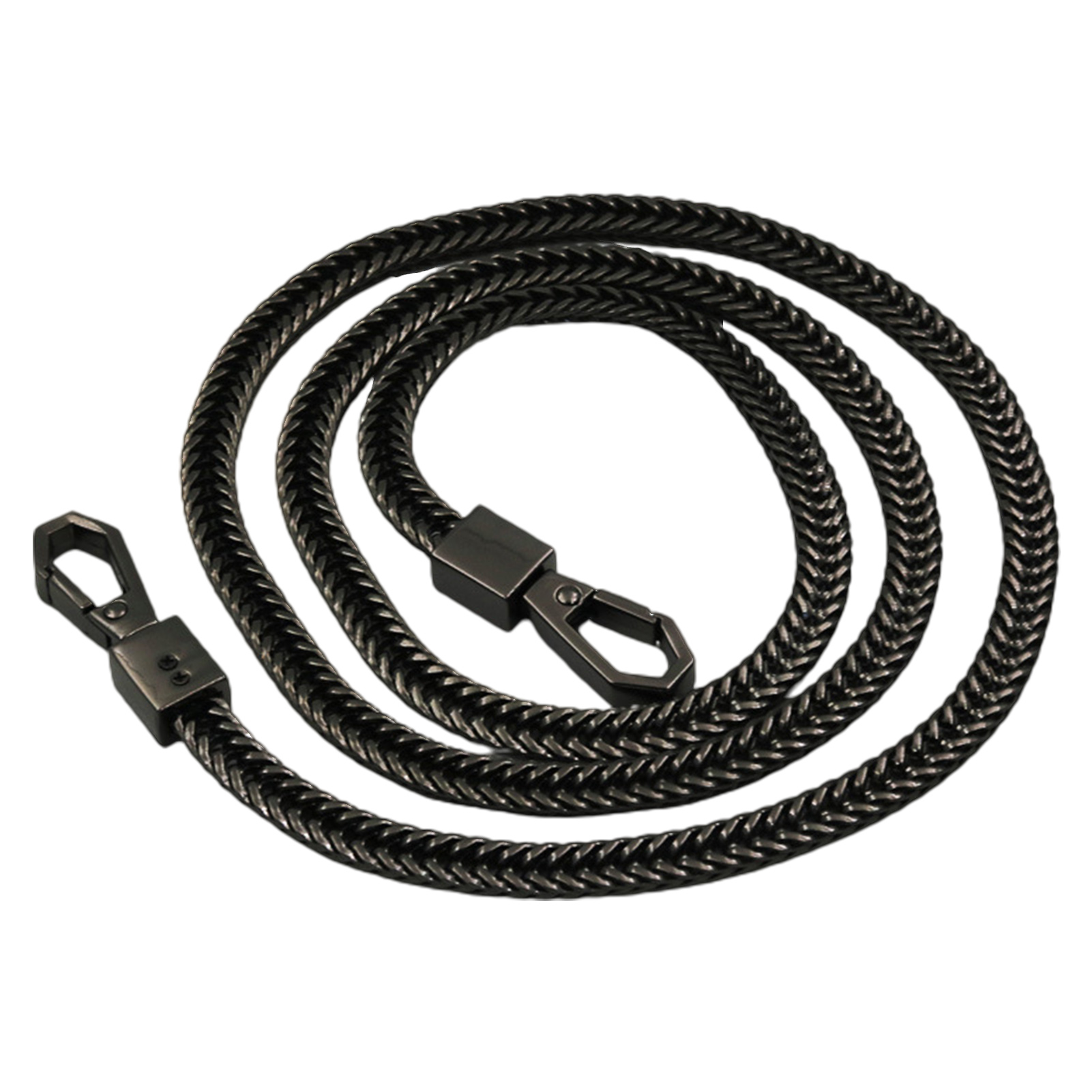 Leadrop Bag Shoulder Strap Long Snap Hook Clip Black/Golden/Silver ...