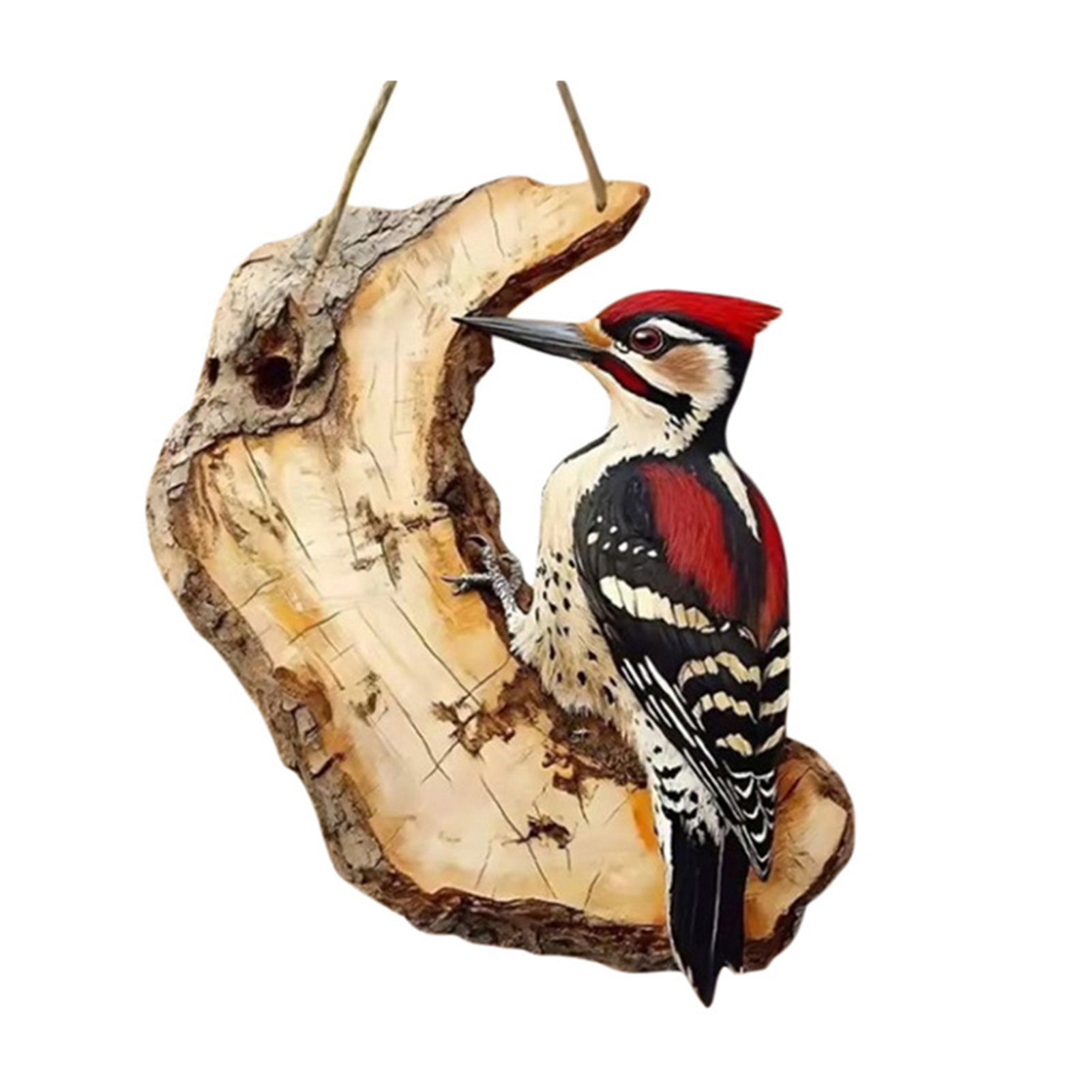 Leadrop Bird Hanging Sign Vintage 2D Bird Wooden Signage Rustic Wall ...