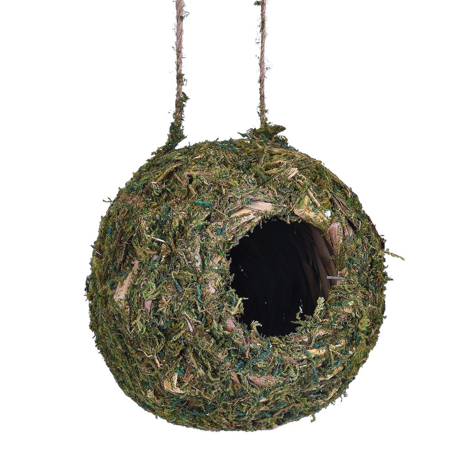 Leadrop Bird Nest Hand Woven Hummingbird Nest Natural Grass Creative ...