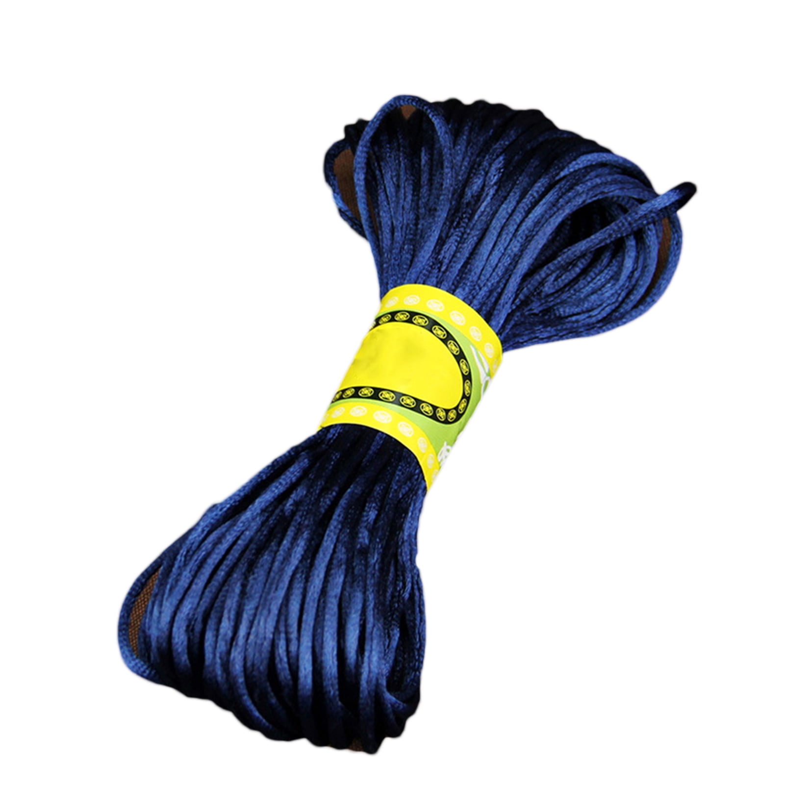 Leadrop Braided Cord Satin Long Lasting Nylon Sturdy Colorful Beading ...
