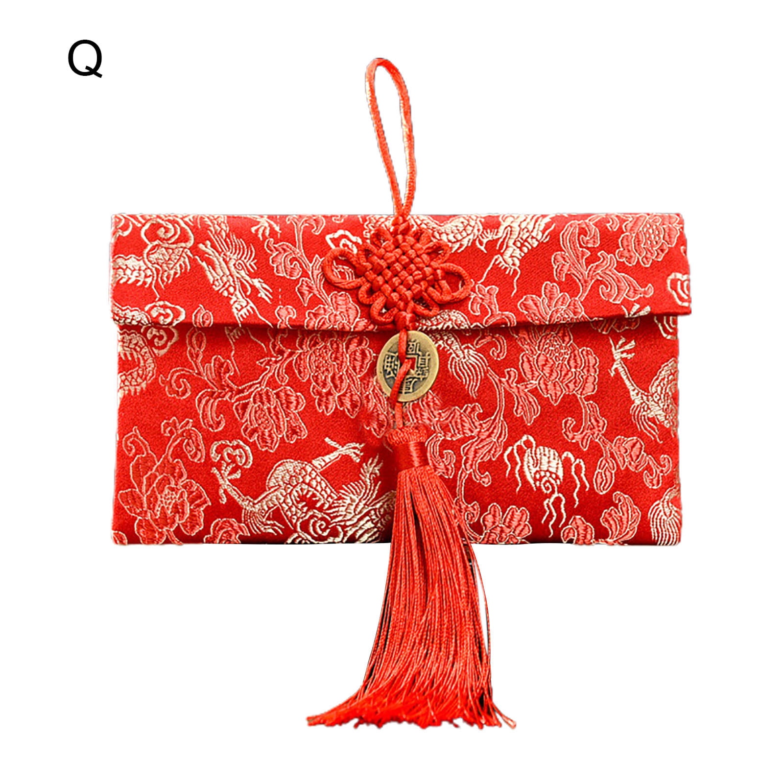 Leadrop Chinese Style Embroidery Design Red Envelope Lucky Money Bag ...