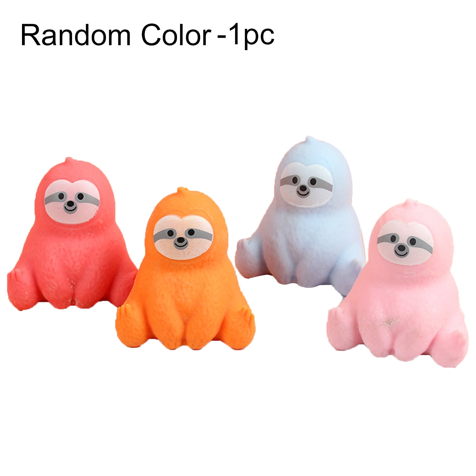 Leadrop Decompression Toy Adorable Multifunctional TPR Cartoon Sloth ...
