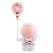 Inerposs Cute Bear-Shaped USB Rechargeable Desktop Fan with Adjustable ...