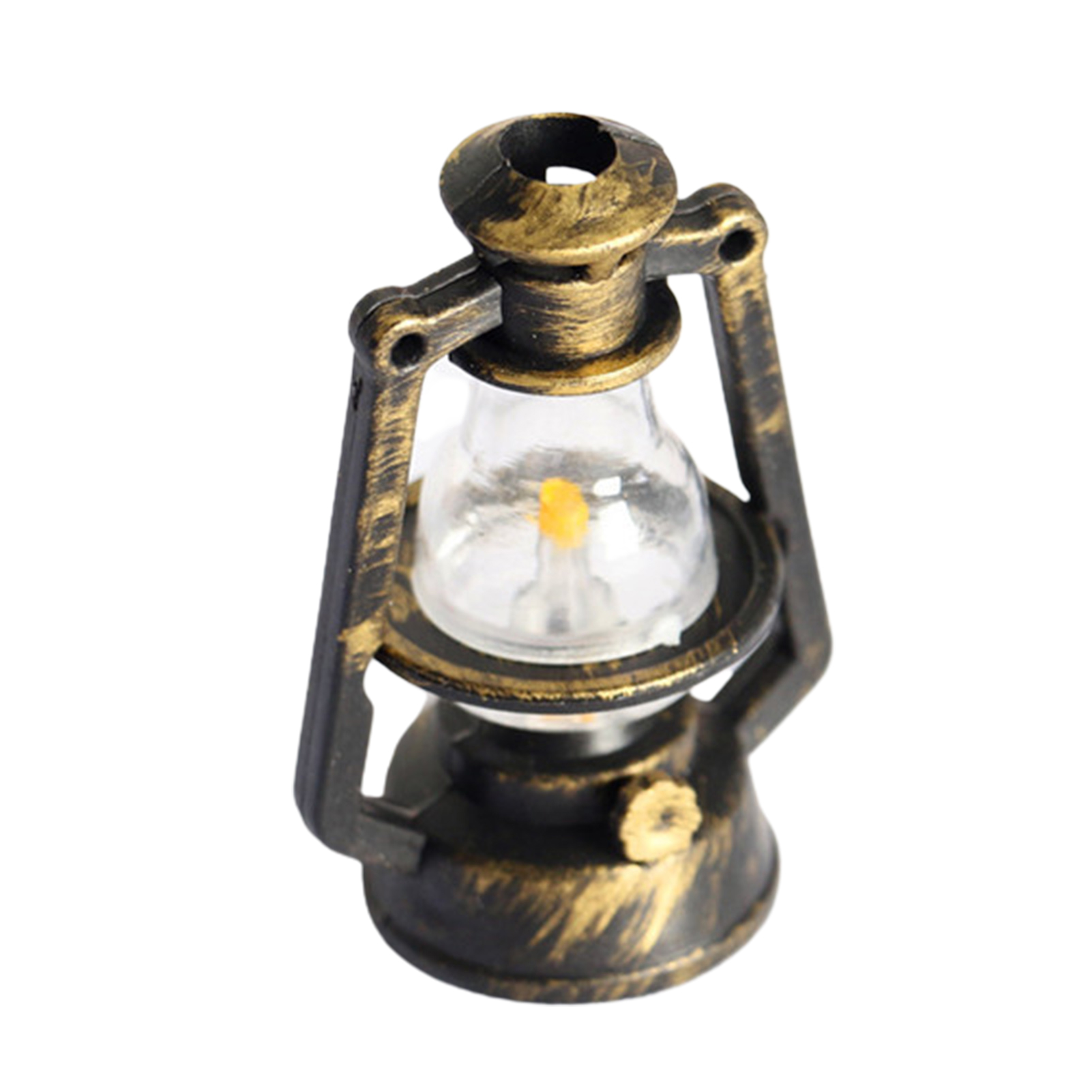 Leadrop Dollhouse Kerosene Lamp Vintage Style Mini Plastic Retro ...