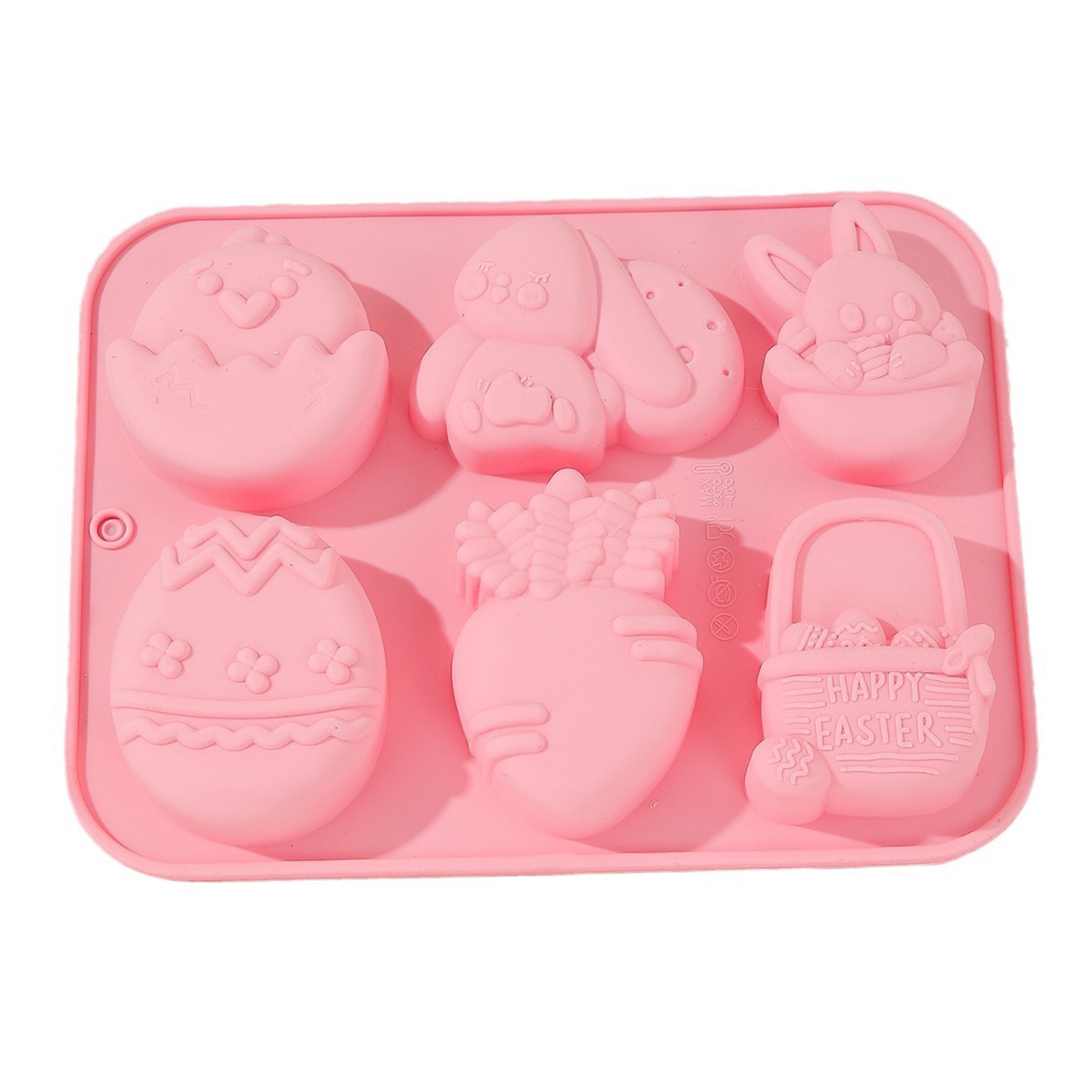 Leadrop Easter Bunny Cake Mold Easter Chocolate Mold Easter Bunny Egg ...