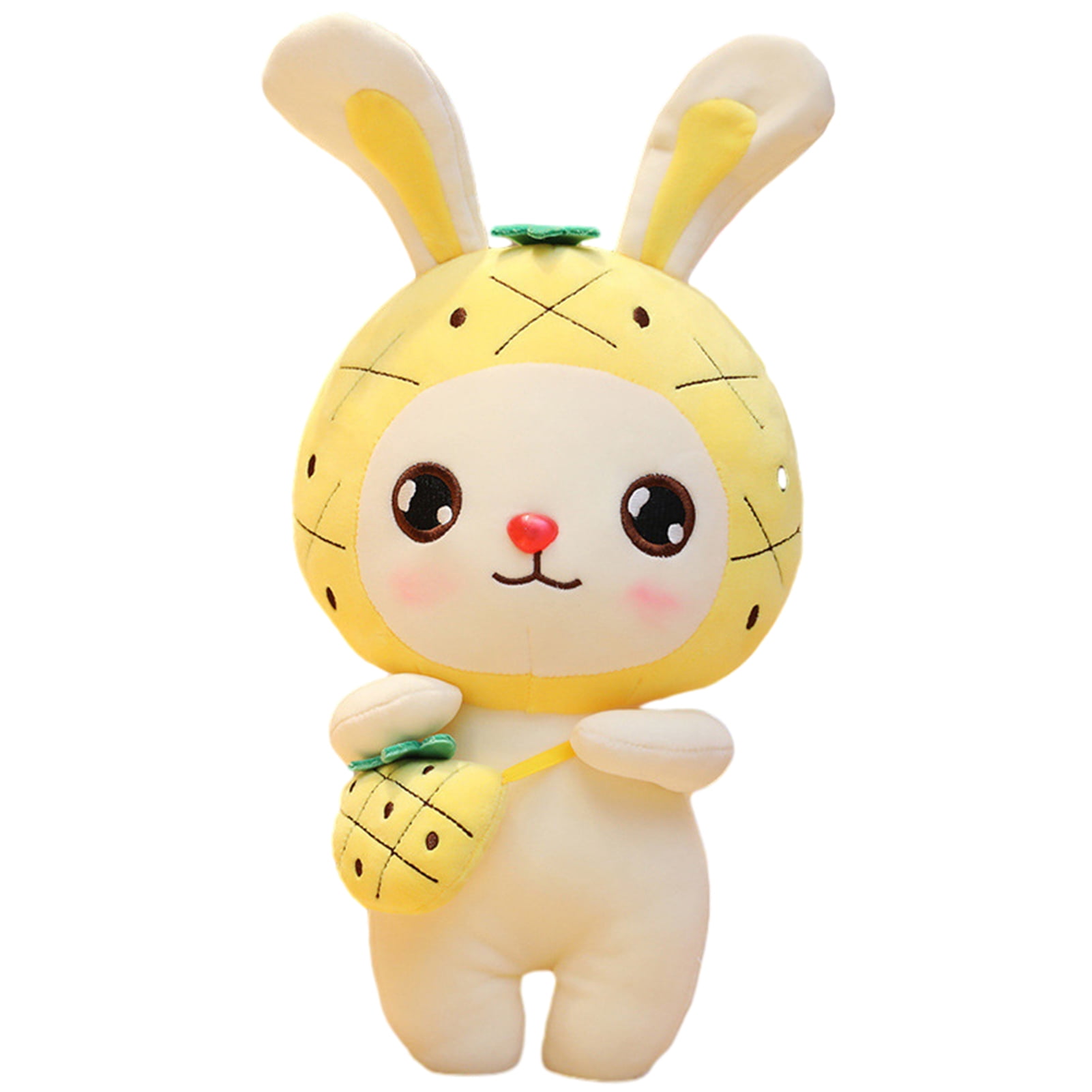 Leadrop Easter Plush Vegetable Bunny Toy Cute Soft Fluffy PP Cotton ...