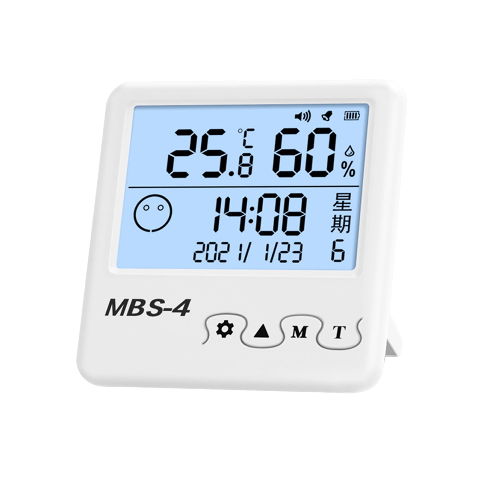 Leadrop Electronic Thermometer Hygrometer LCD Display Indoor Outdoor ...