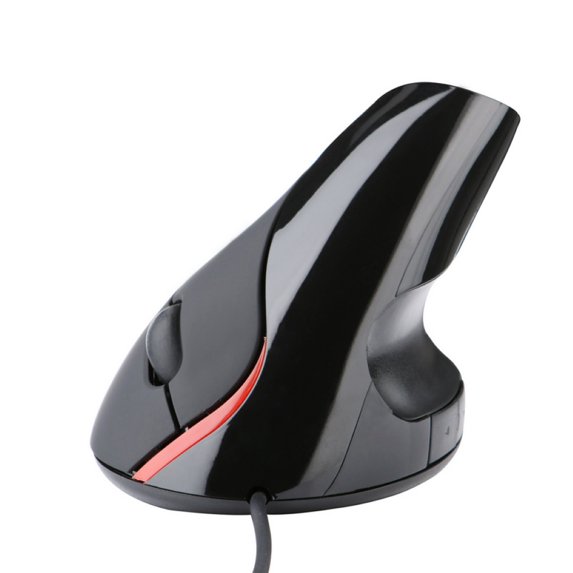 Leadrop Ergonomic Office Vertical Mouse 5 Buttons 1200 DPI Optical Mice ...