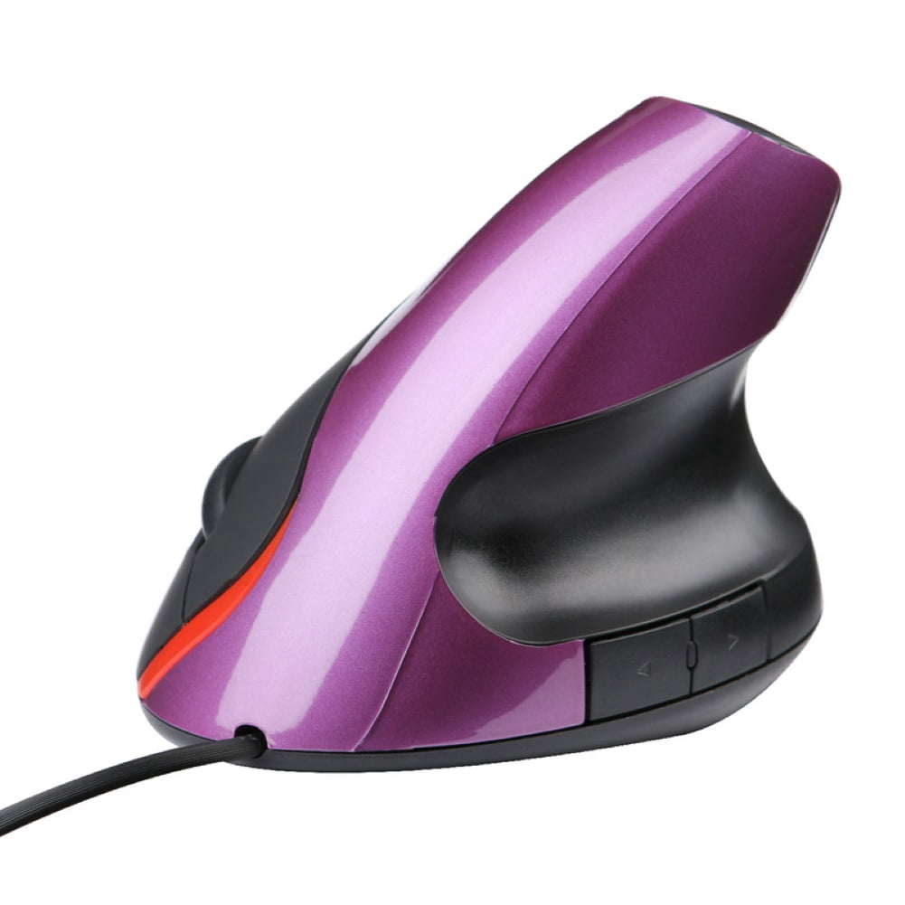 Leadrop Ergonomic Office Vertical Mouse 5 Buttons 1200 DPI Optical Mice ...