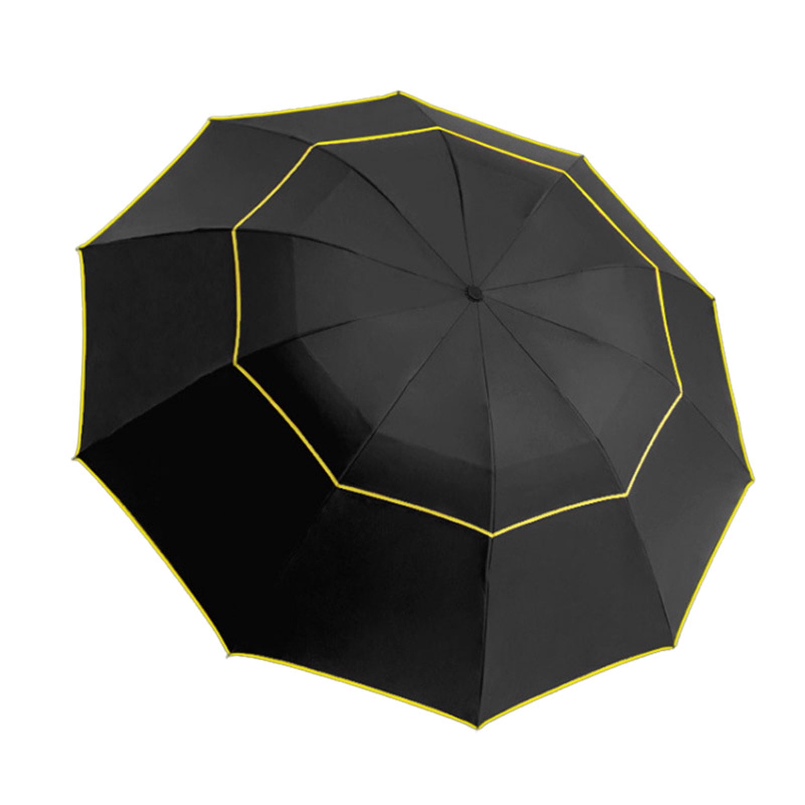 Leadrop Extra Large Folding Umbrella Double Canopy Sun Blocking UV ...