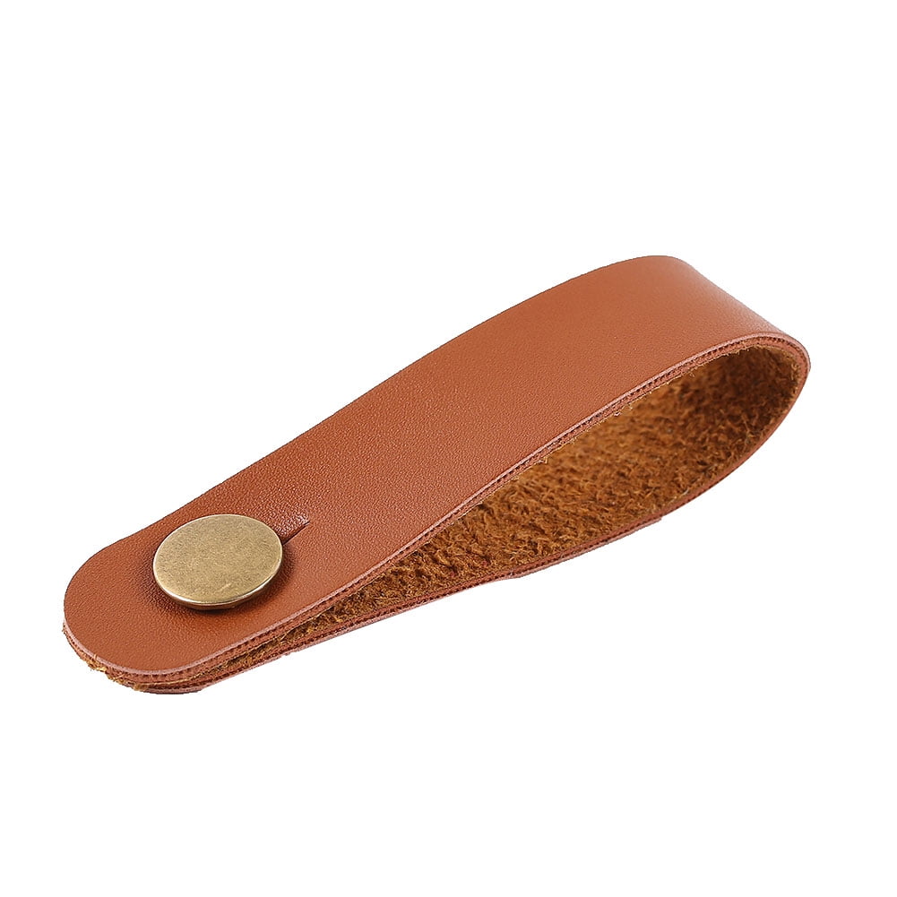 Leadrop Faux Leather Guitar Neck Headstock Strap Holder Button Lock ...