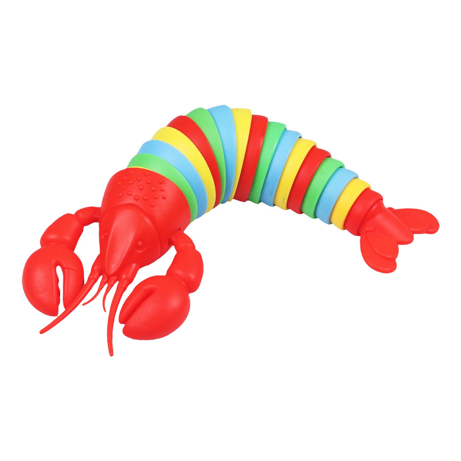Leadrop Fidget Lobster Toy Colorful Cute 3D Articulated Stim Toy Wrist ...