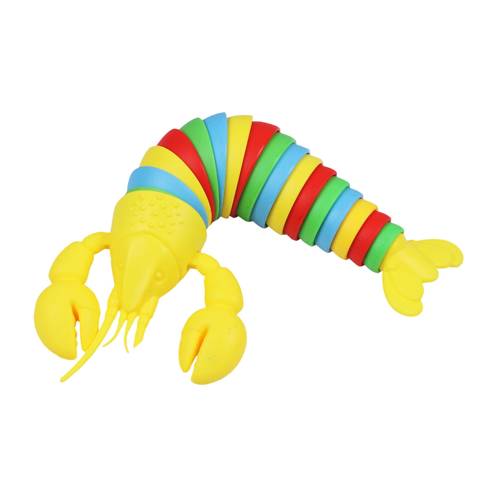 Leadrop Fidget Lobster Toy Colorful Cute 3D Articulated Stim Toy Wrist ...