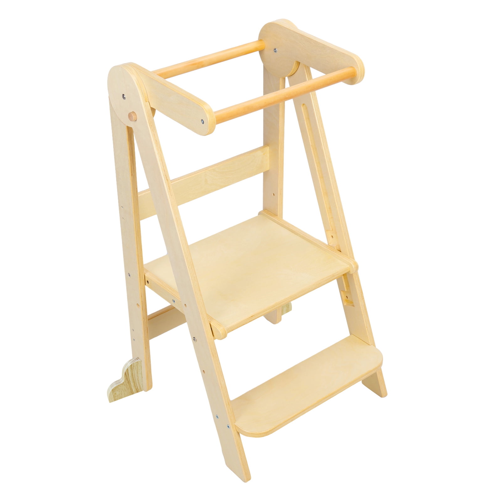 Leadrop Foldable Toddler Tower Kitchen Learning Stool Helper ...