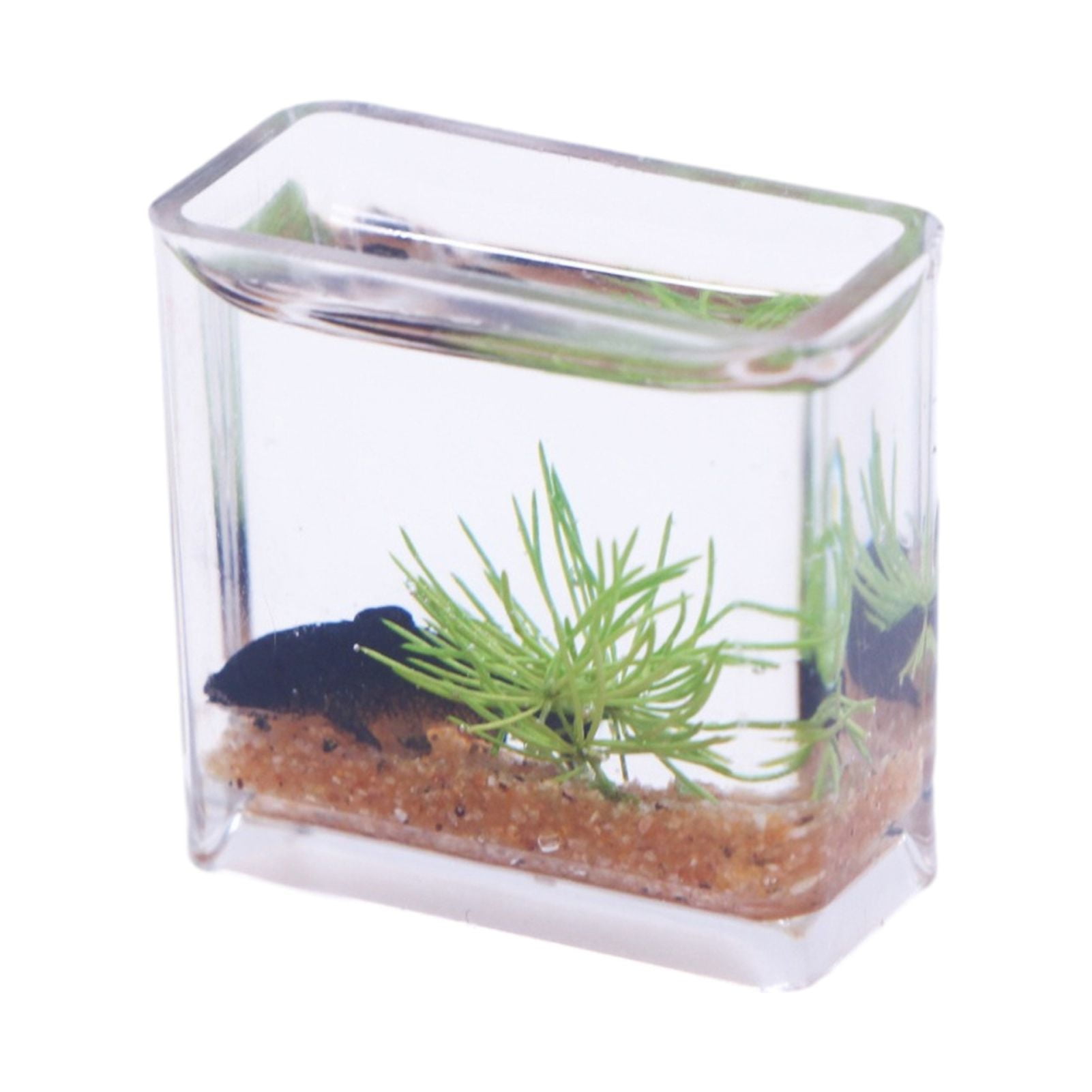 Leadrop Goldfish Bowl Model Realistic Decorative Ornament Miniature ...