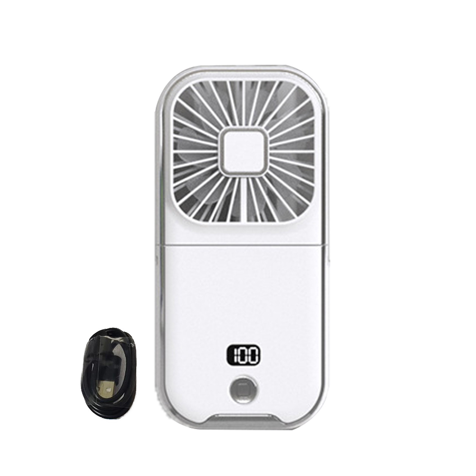 Leadrop Handheld Fan with LED Digital Screen 3-Speed Settings Low Noise ...