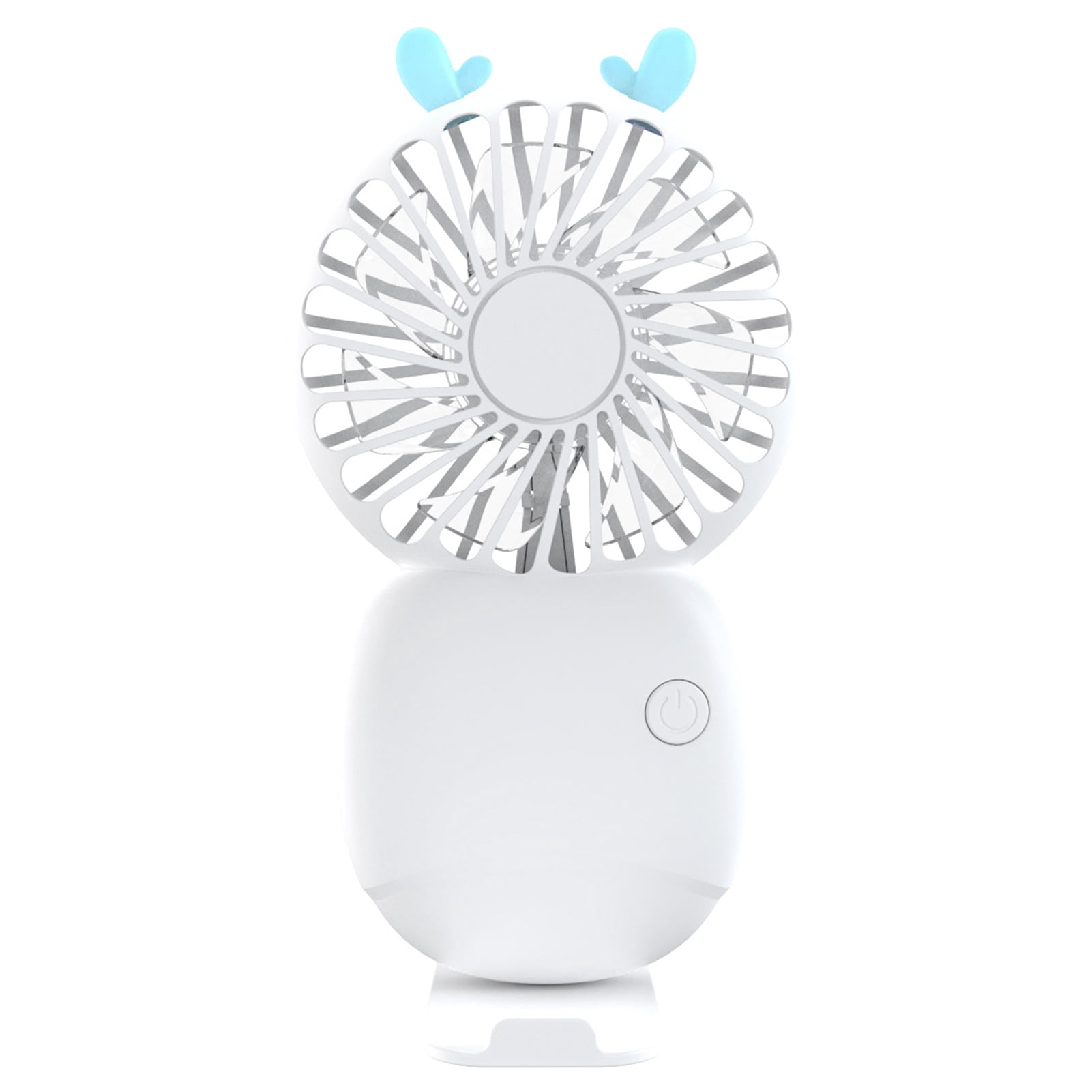 Leadrop Handheld Fan with Phone Holder Low Noise 3 Speeds Adjustable ...