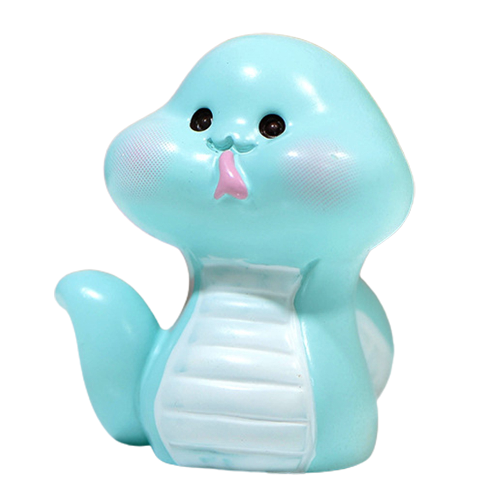 Leadrop Handmade Resin Adorable Animal Shape Miniature Statue Decor ...