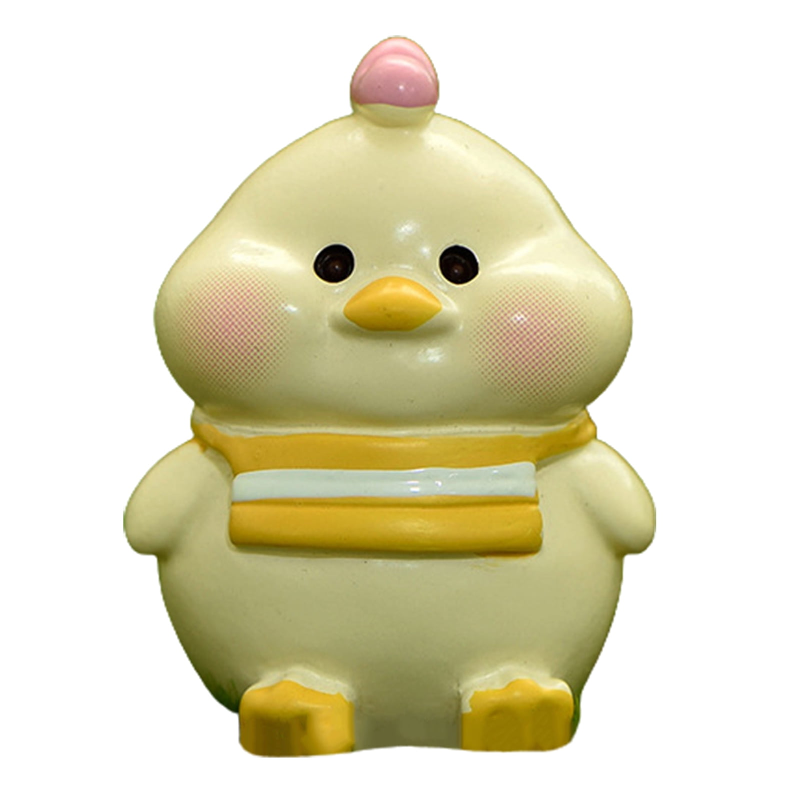 Leadrop Handmade Resin Adorable Animal Shape Miniature Statue Decor ...