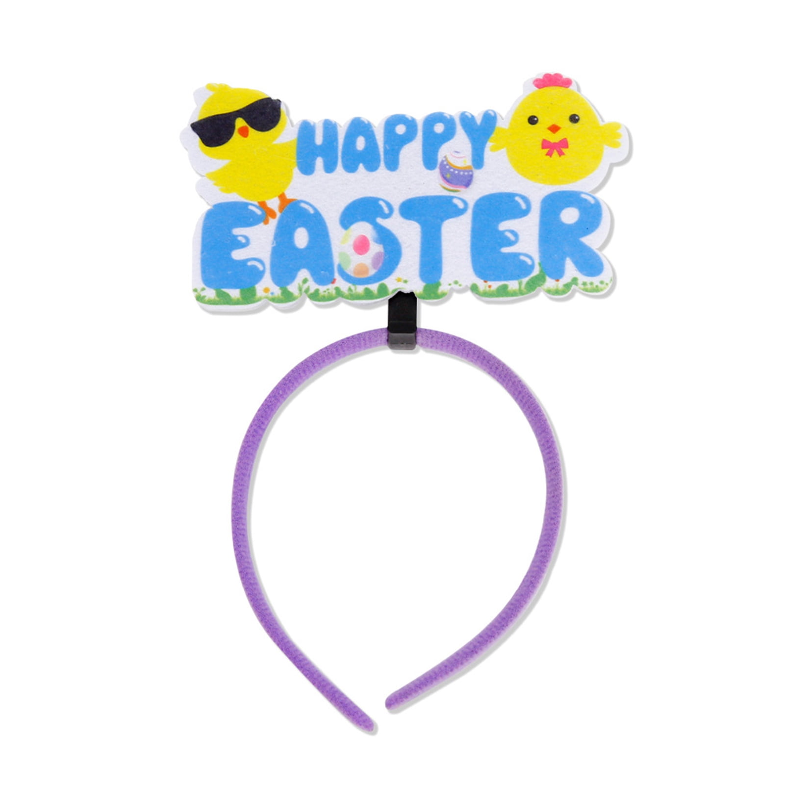 Leadrop Headbands Bunny Ear/Cute Chick Design Adorable Easter Theme ...