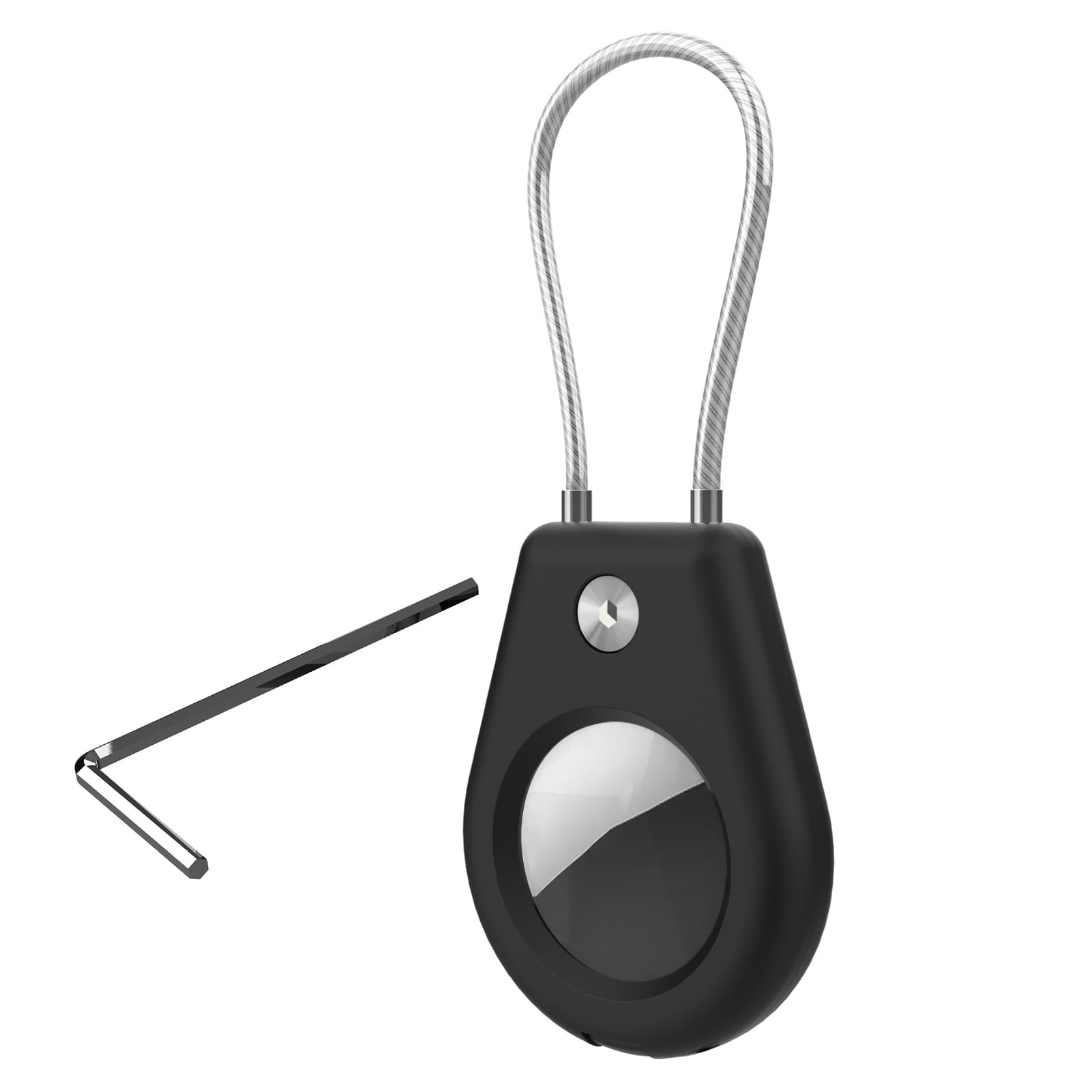 Leadrop Keychain Holder for AirTag with Hexagon Socket Screw Waterproof ...