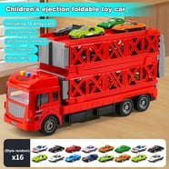 Blitzer Race Trailer Children's Kid's Friction Toy Truck Ready To Run w ...