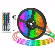 Eubie Colorstrip LED Lights, 10 ft USB-Powered LED Multi Color Strip ...