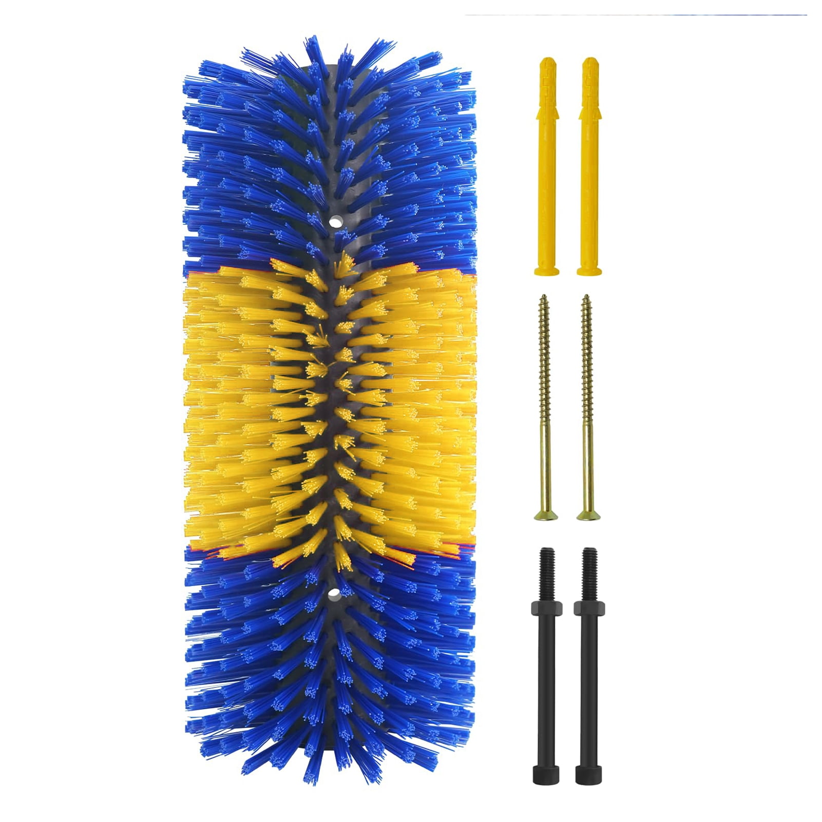 Leadrop Livestock Scratching Brushes Cow Scratcher Brush with Screws ...
